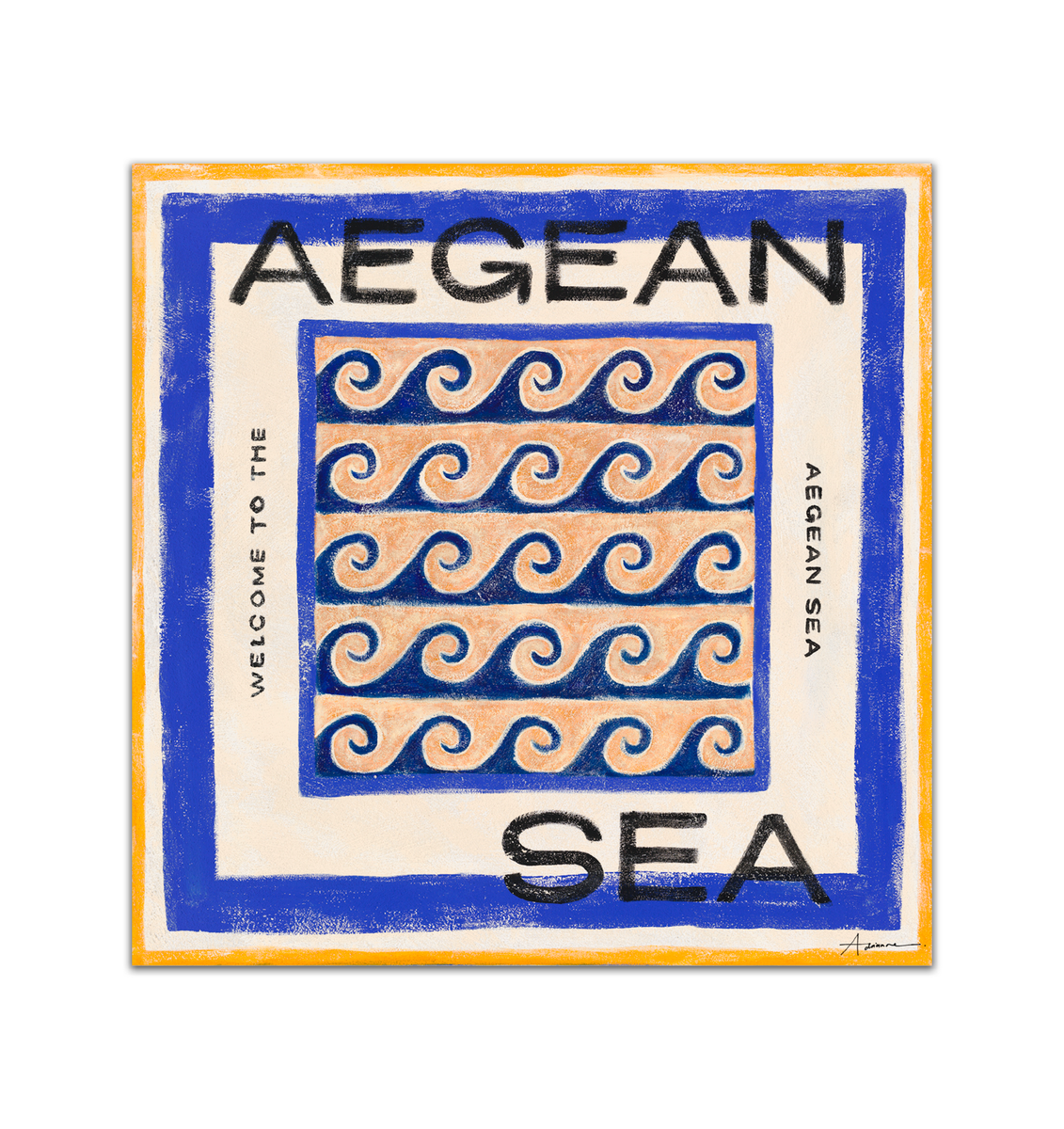 Aegean Sea Limited Edition Print – Atlas