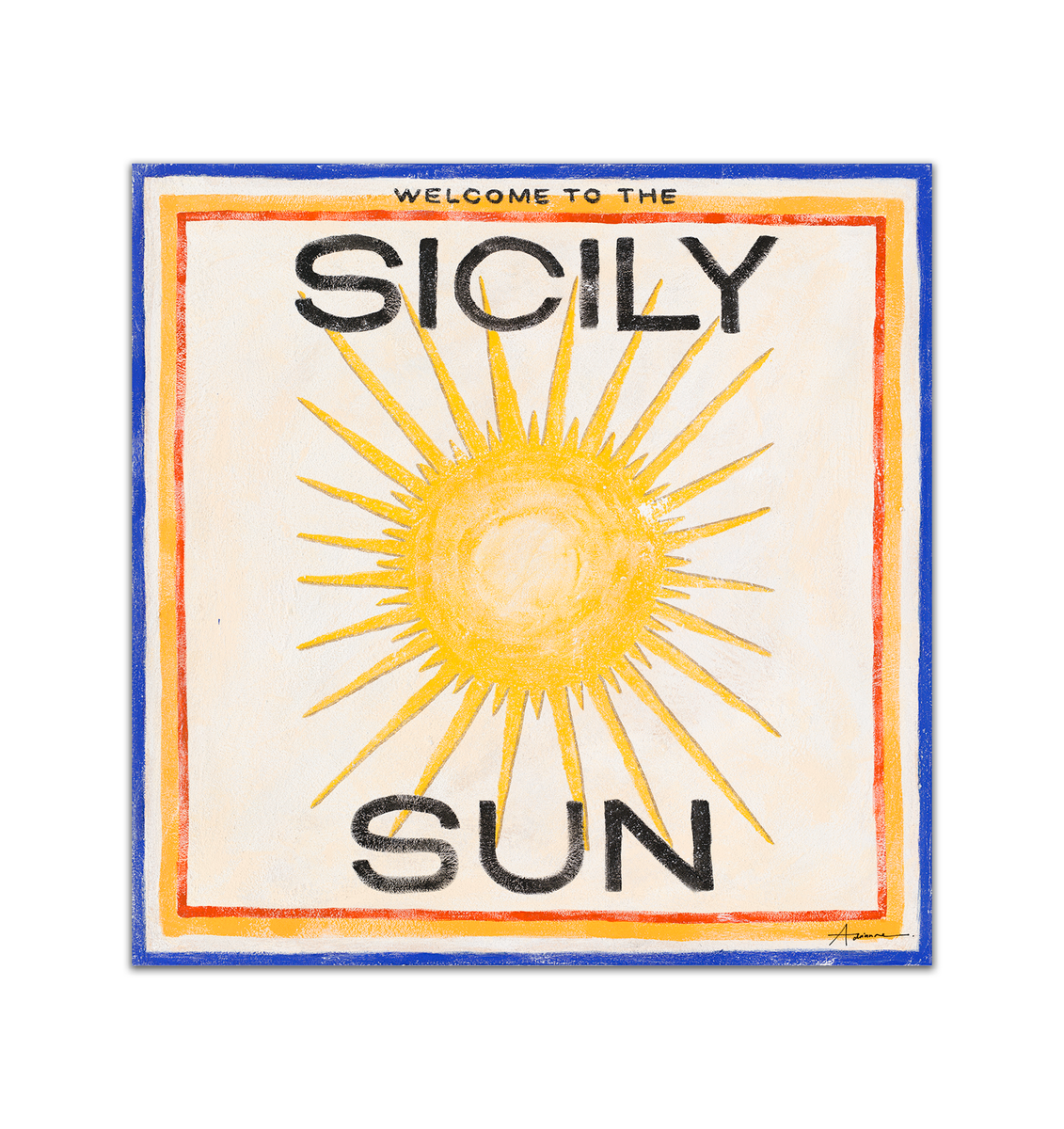 The Sicily Sun Limited Edition Print – Atlas